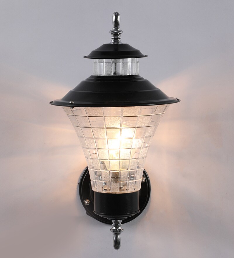 Buy Black Metal Outdoor Wall Light By Learc Designer Lighting Online ...