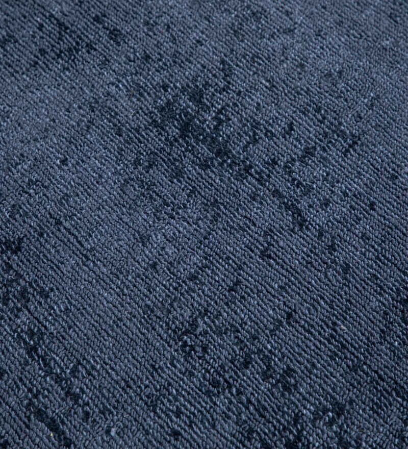 Buy Black Viscose 5 X 8 Feet Hand Woven Carpet By Javi Online - Shag ...