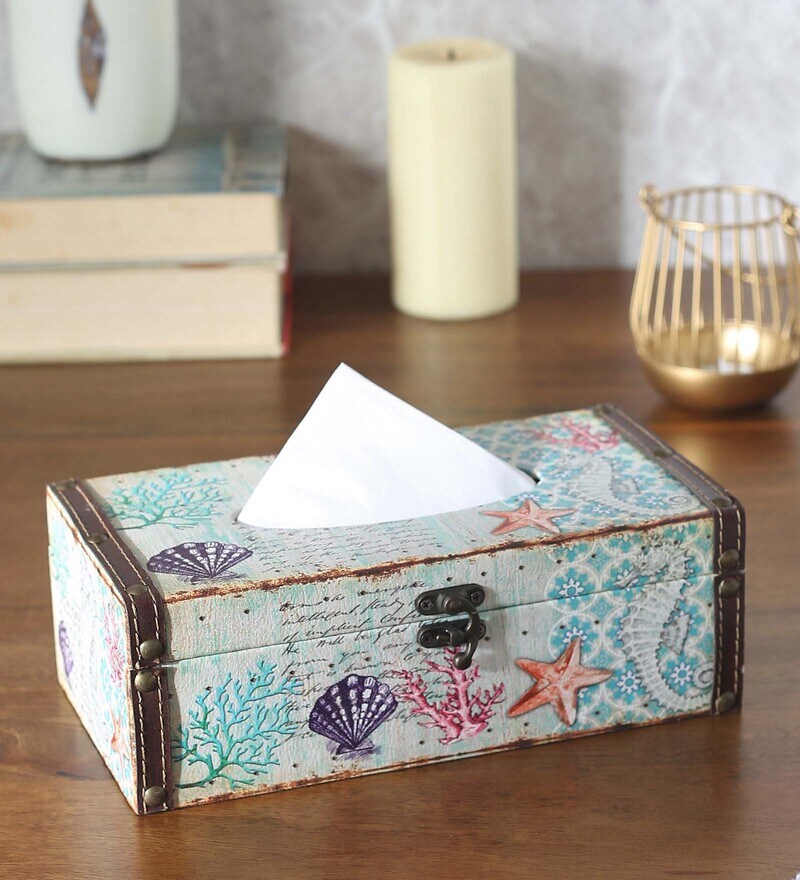 Buy Blizz Enigneered Wood Tissue Box by The Quirk Box Online - Tissue ...