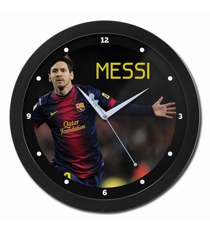 Buy Bluegape Lionel Messi Glass Wall Clock Online - Wall Clocks - Wall ...