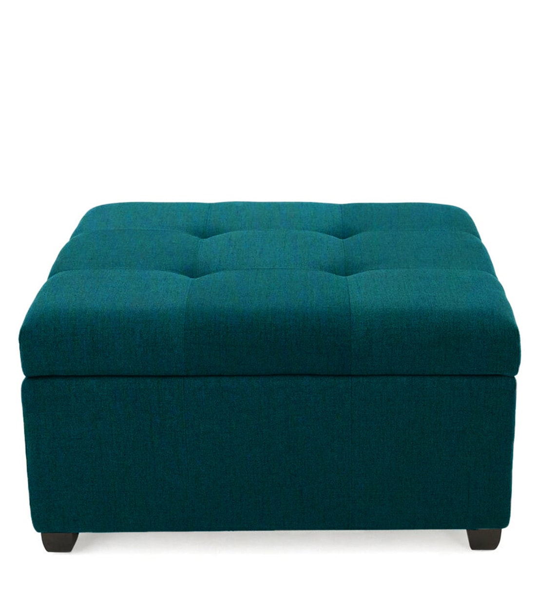 Buy Balkan Fabric Ottoman in Sea Green Colour by Febonic Online ...