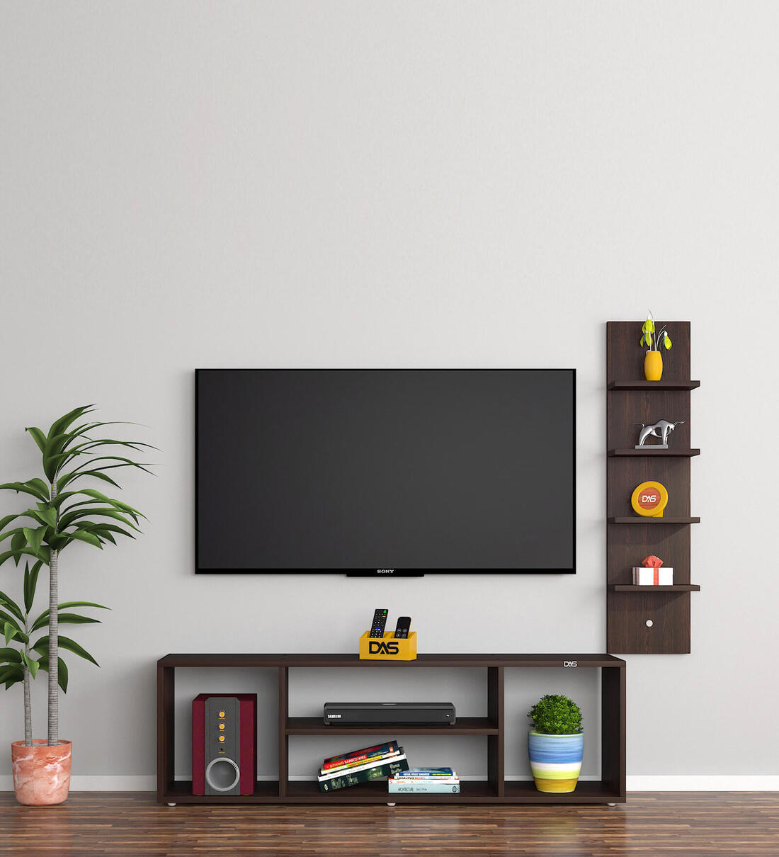 Buy Bogart TV Console in Wenge Finish For Up To 55\ at 100% OFF by Das ...