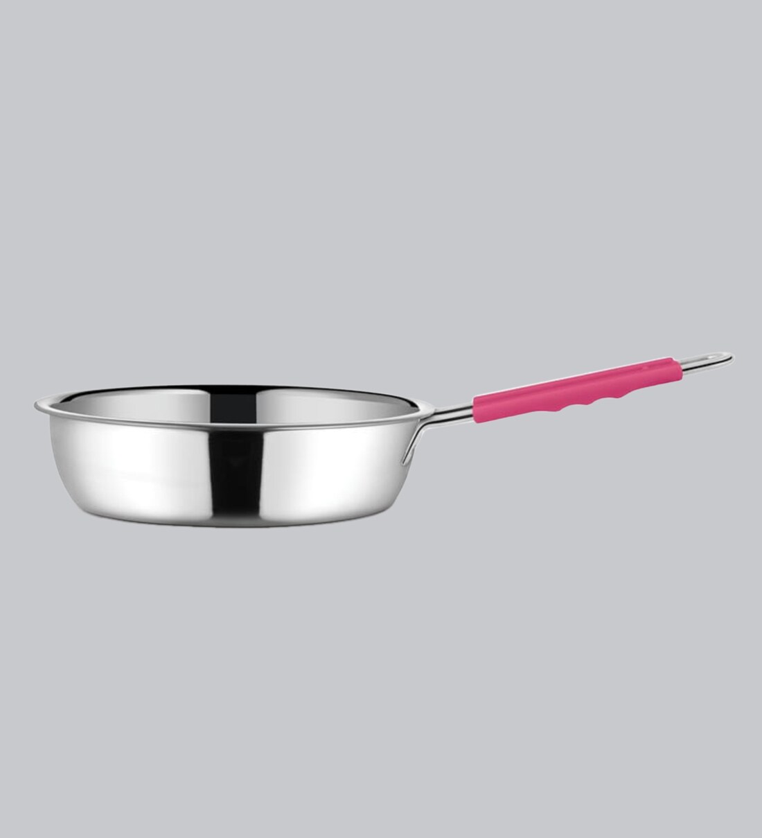 Buy 22cm Stainless Steel Fry Pan By Bonita at 9% OFF by Bonita | Pepperfry