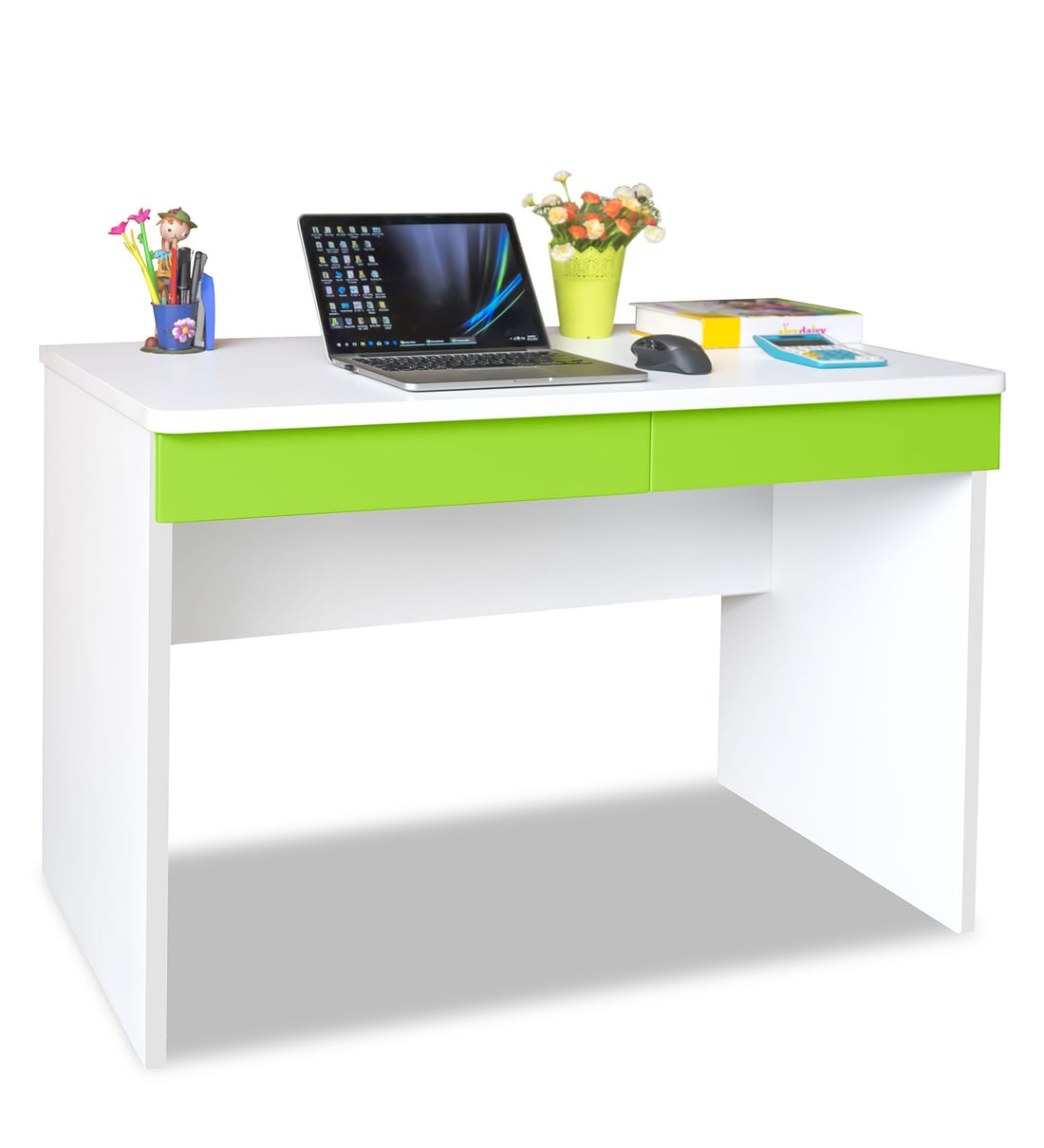 Buy Boston Kids Study Table in Green Finish by Alex Daisy Online - Kids ...