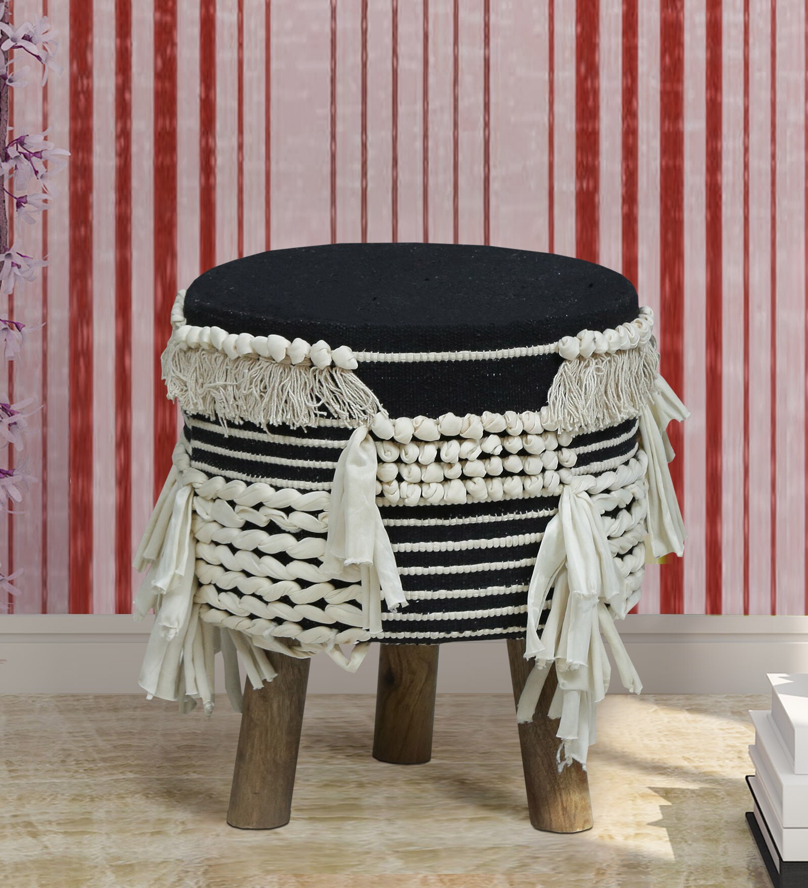 Buy Boho-Chic Moroccan Seating Stool at 5% OFF by Bohemiana from ...