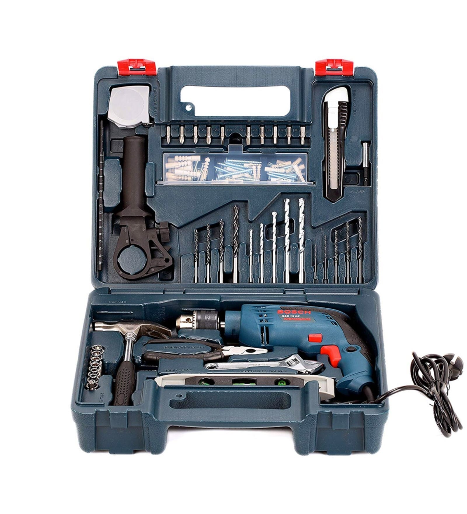 Buy Bosch GSB 13 RE Kit 13mm 600W Professional Impact Drill (With 100 pcs Accessory Set) at 23% ...