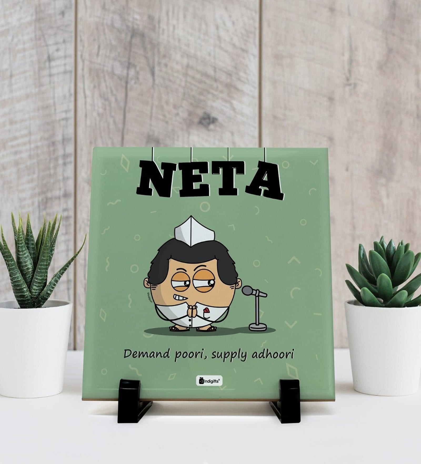 Buy Boys Neta Green Ceramic Wall Plates at 33% OFF by Indigifts | Pepperfry