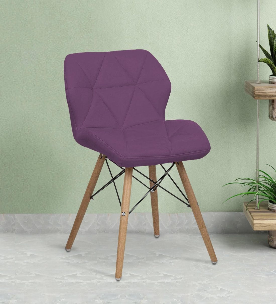 Buy Brio Modern Iconic Chair in Purple Colour at 14% OFF by Workspace ...