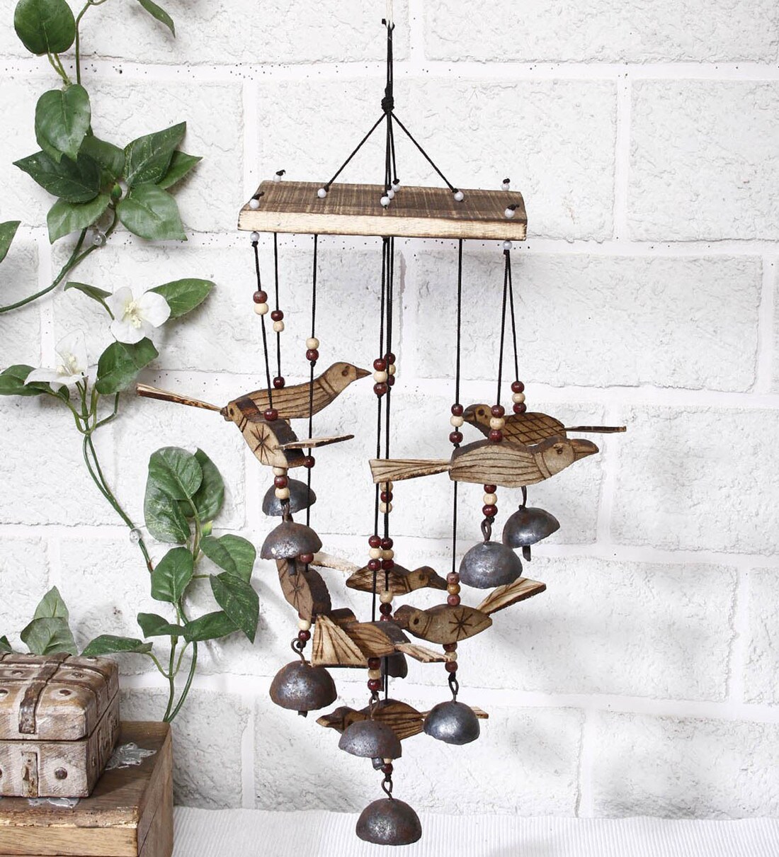 Buy Brown Bamboo Bird Wind Chime by Unravel India at 35% OFF by Unravel ...