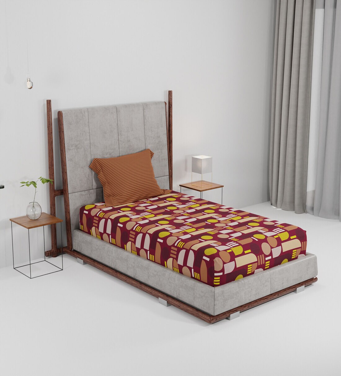 Minecraft Papercraft Bed