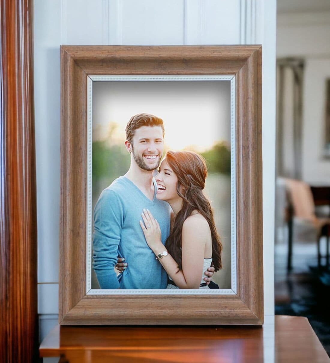 Buy Brown Synthetic Wood Photoframe by Art Street at 59% OFF by Art ...