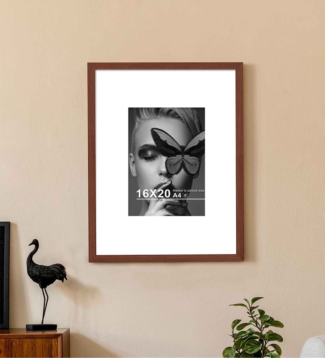 Buy Brown Wall Photo Frame Big Frames For Wall Artwork at 65% OFF by Art Street | Pepperfry