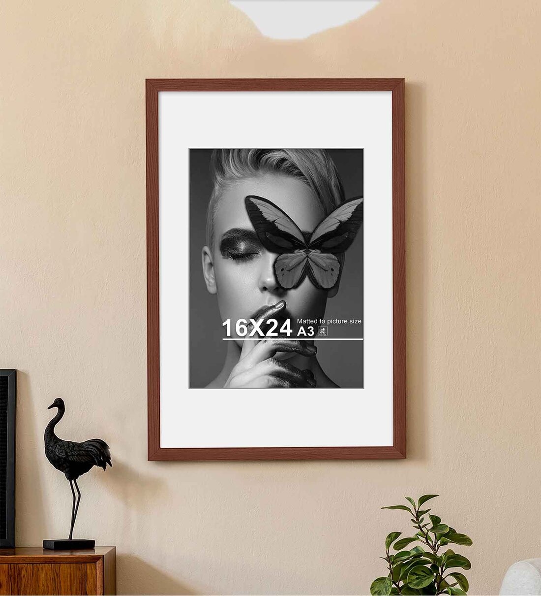 Buy Brown Wall Photo Frame Big Frames For Wall Artwork at 58% OFF by ...