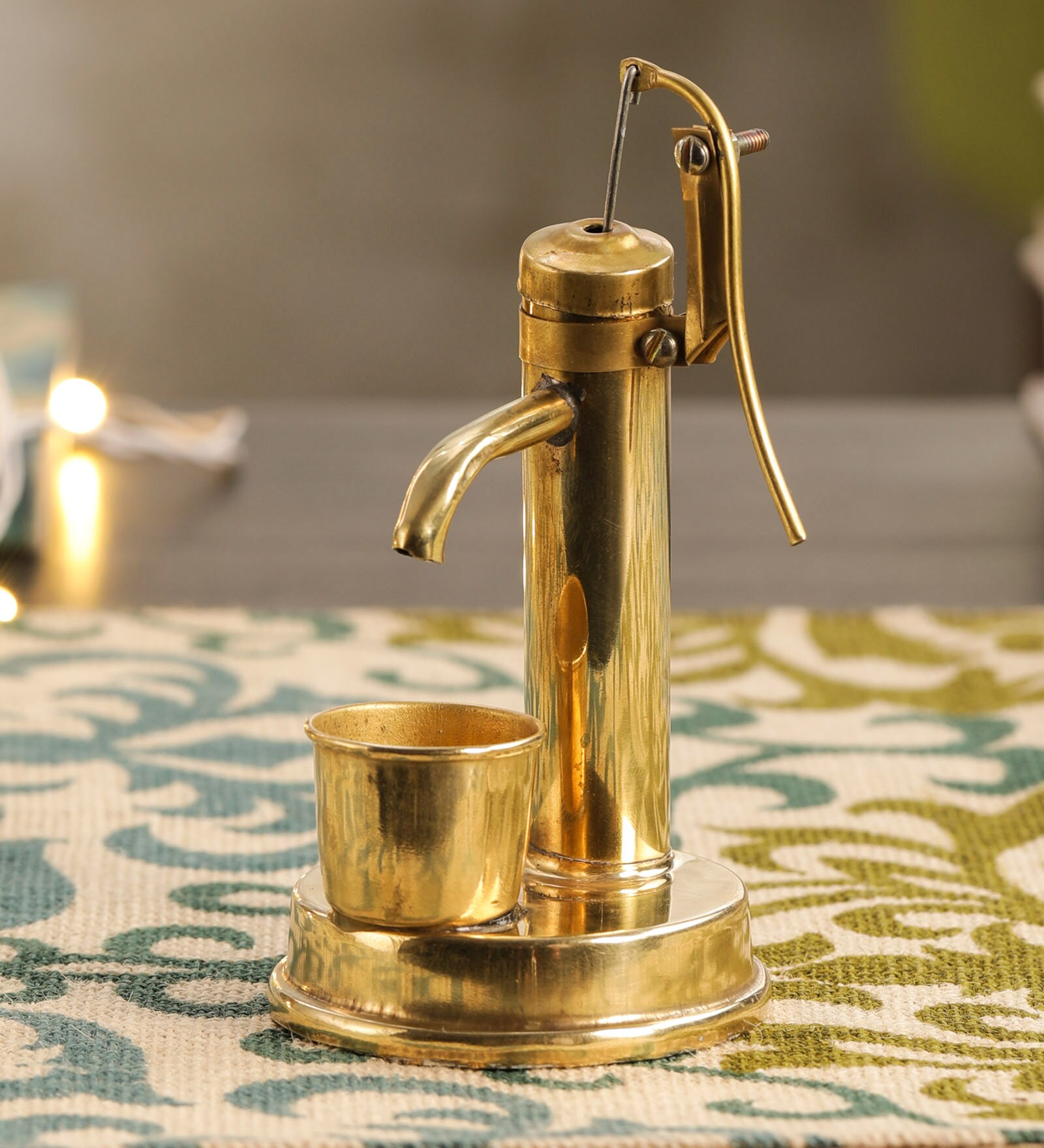 Buy Brass Hand Pump at 28% OFF by Exim Decor | Pepperfry