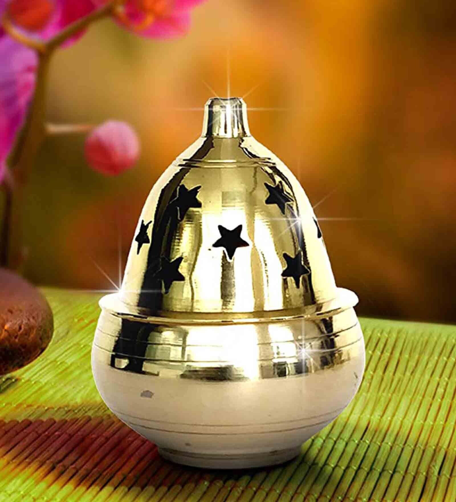 Buy Brass Oil Puja Festival Diya by Arghyam at 45% OFF by Arghyam ...