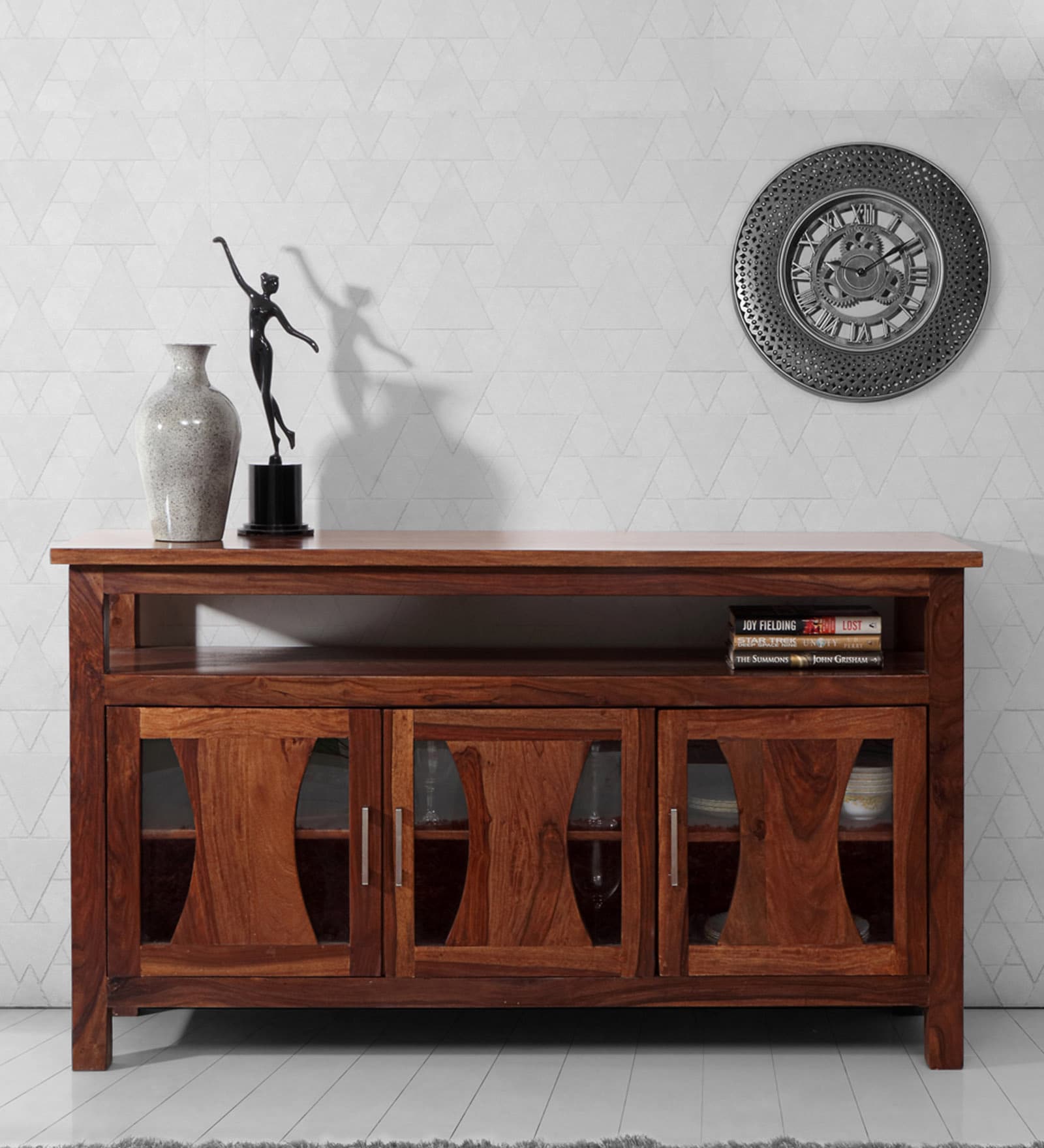 Buy Brighton Sheesham Wood Sideboard in Walnut Finish at 65% OFF by ...