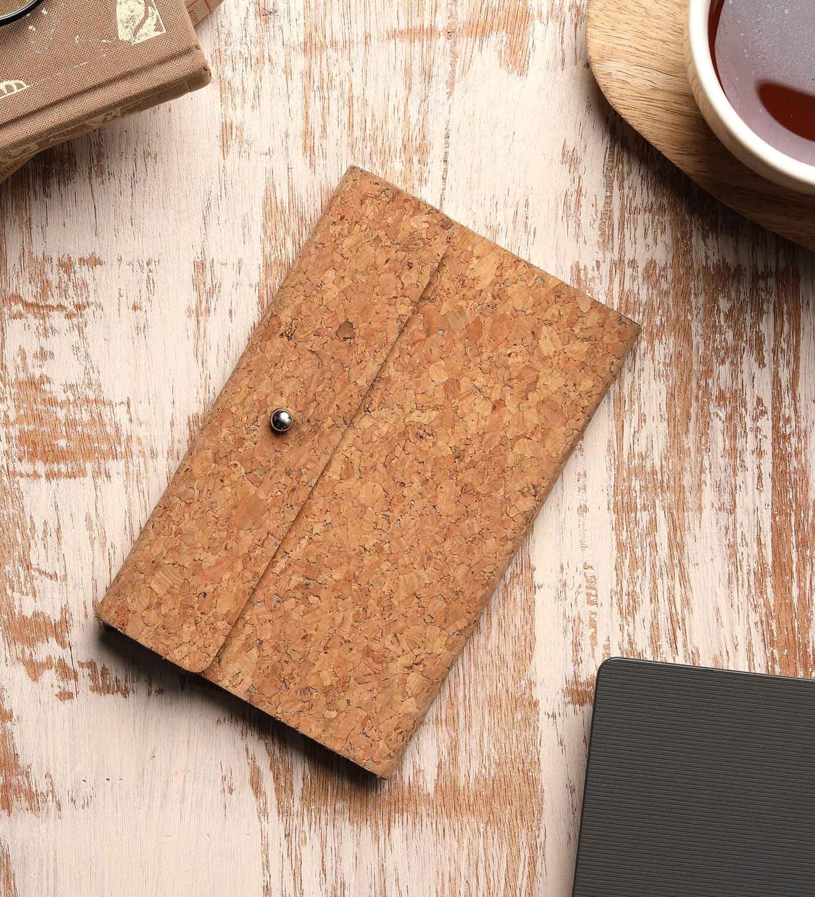 Buy Brown Cork Diary by I Village Online - Notebooks - Stationery ...