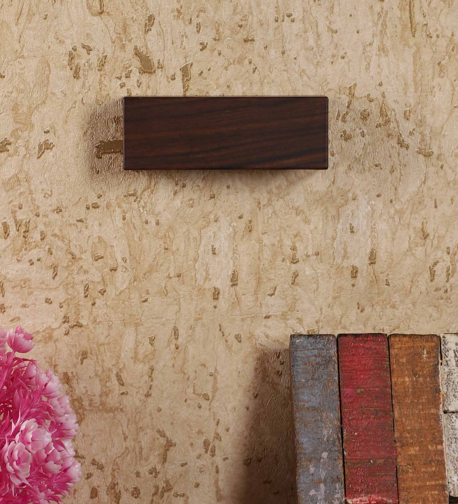 Buy Canvas Brown Aluminium LED Wall Lights by LeArc Designer Lighting ...