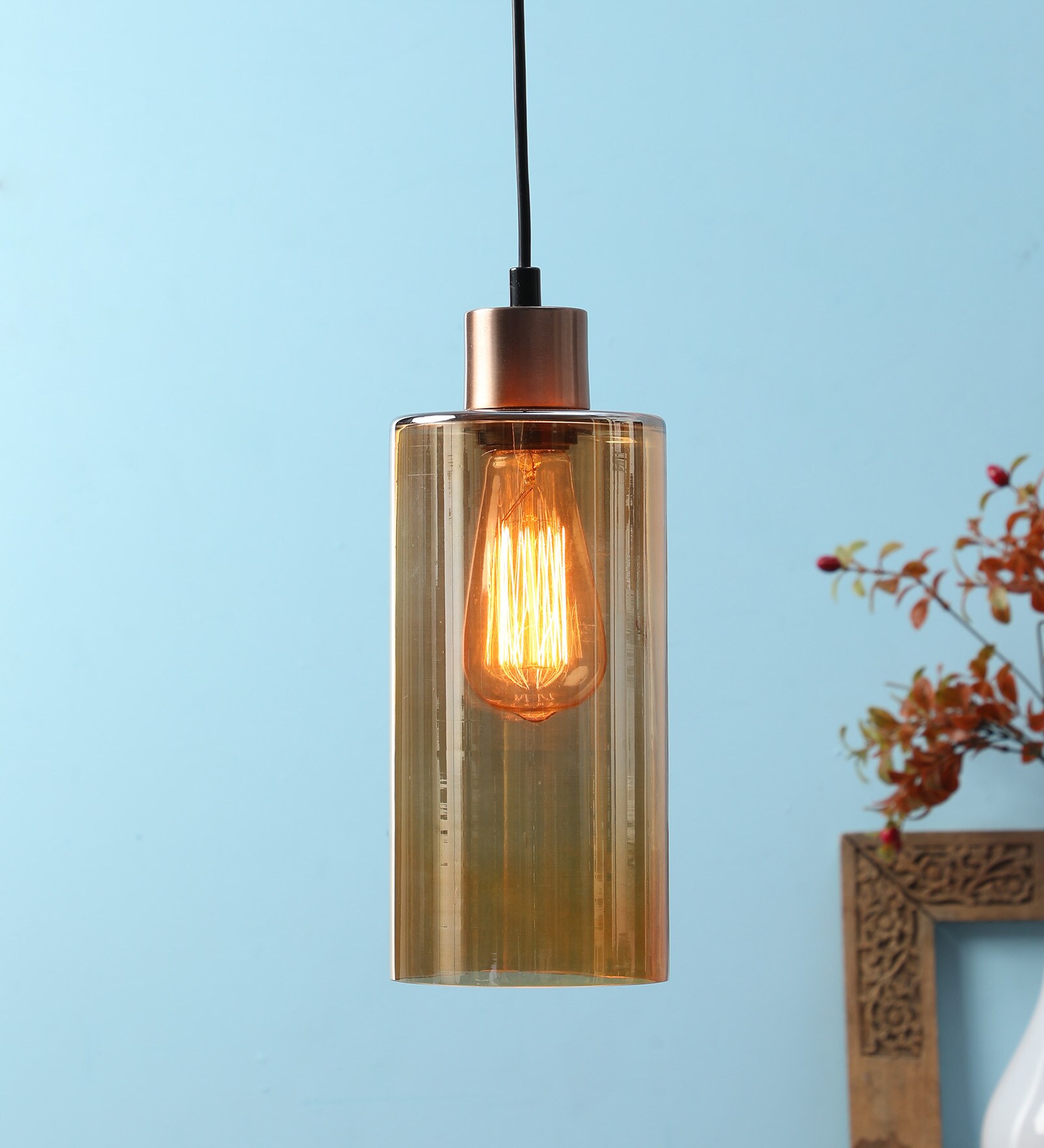 Buy Brown Metal Single Hanging Lights by Philips at 32% OFF by Philips ...