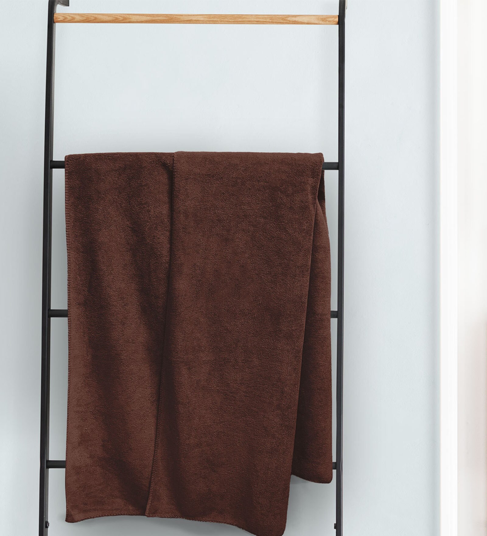 Buy Brown Microfiber Solid 450 GSM Bath Towel by Sassoon fab at 43% OFF ...