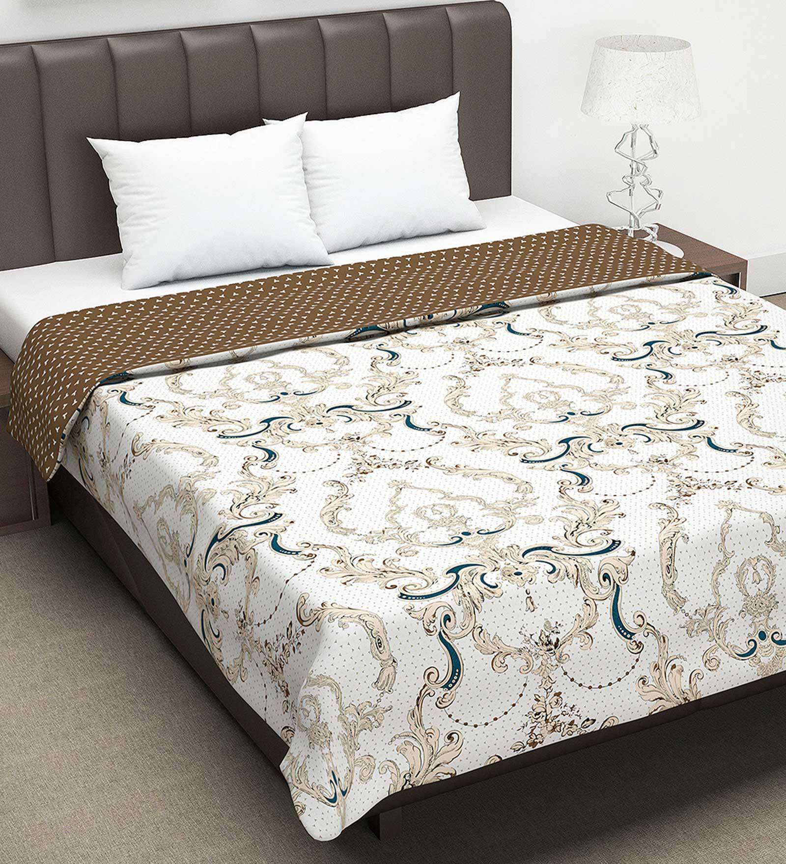 Buy Brown Polyester Aaaram 120 GSM Double Ac Dohar at 73% OFF by Divine ...