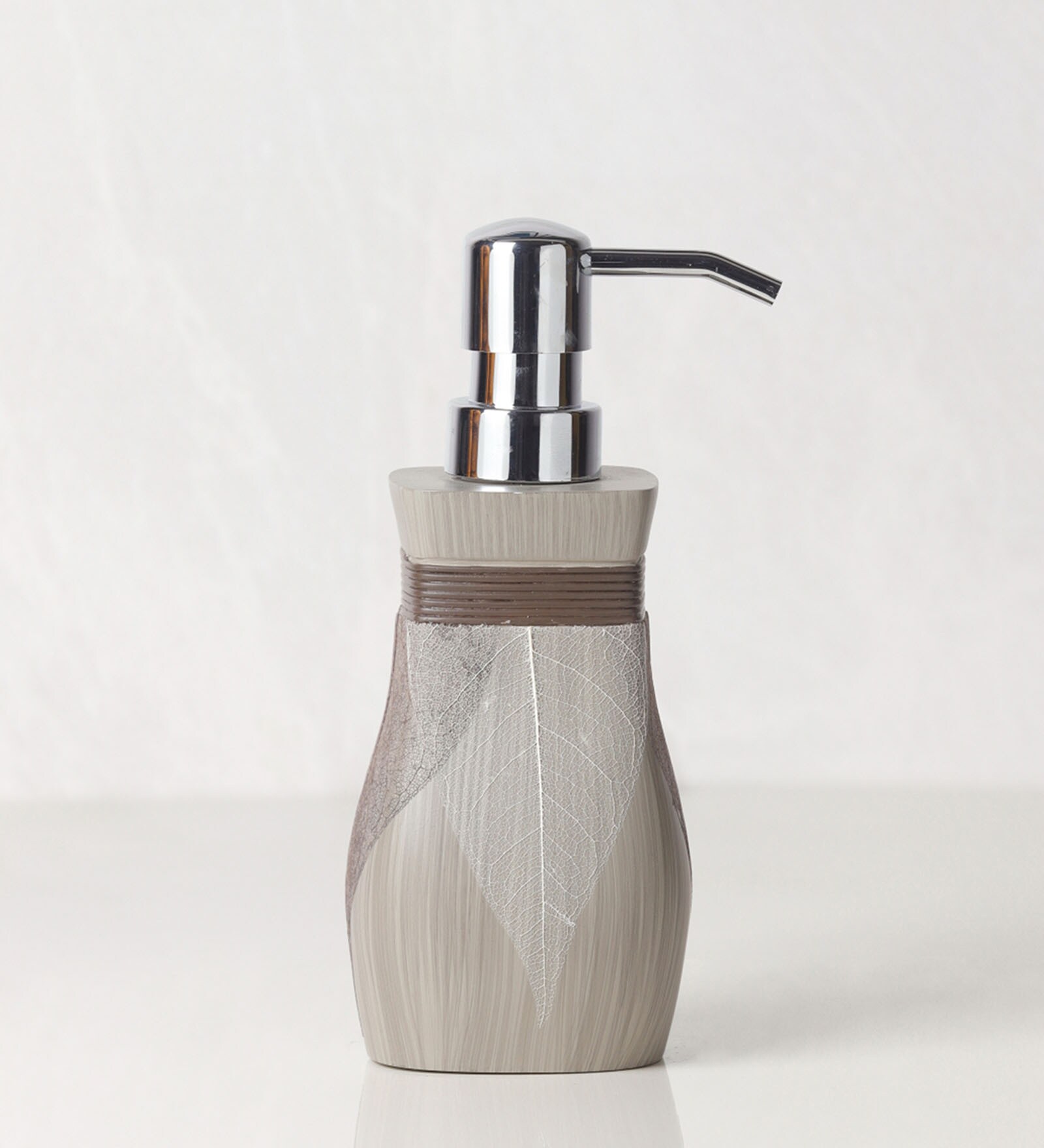 Buy Brown Polyresin Soap Dispenser (260 ml) By Obsessions at 5% OFF by ...