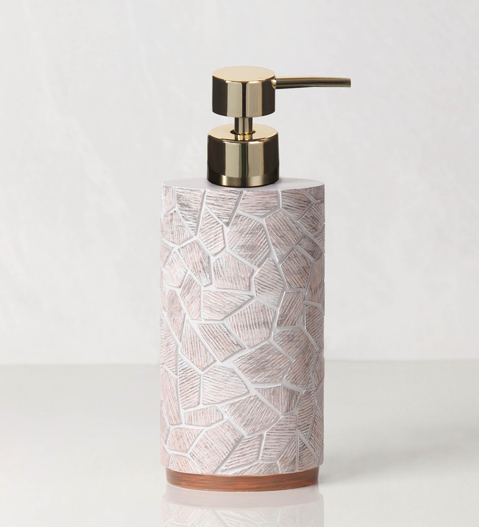 Buy Brown Polyresin Soap Dispenser 380 ml at 10% OFF by Obsessions ...