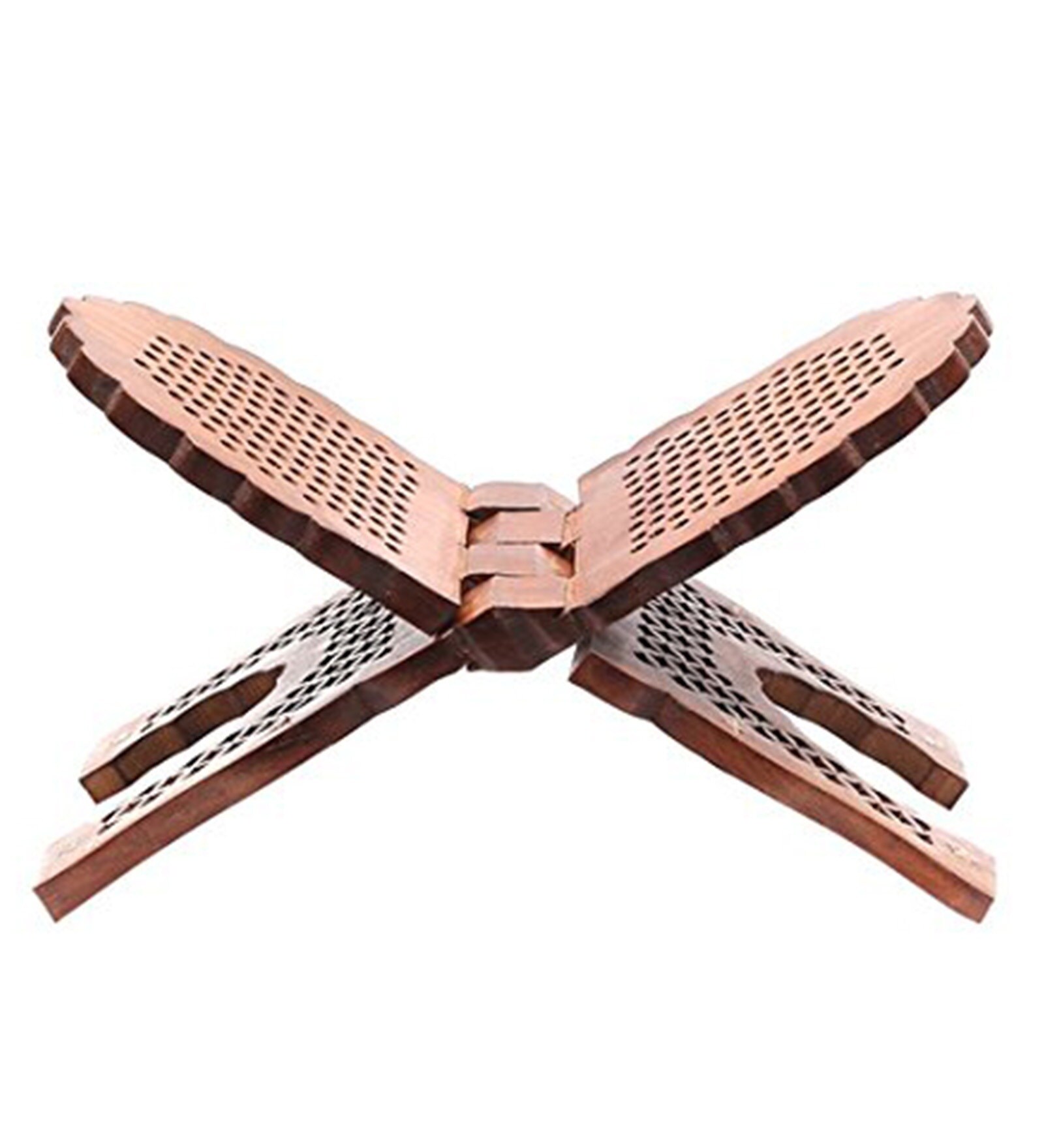 Buy Brown Sheesham Wood Holy Book Stand by Aarsun Online - Religious ...