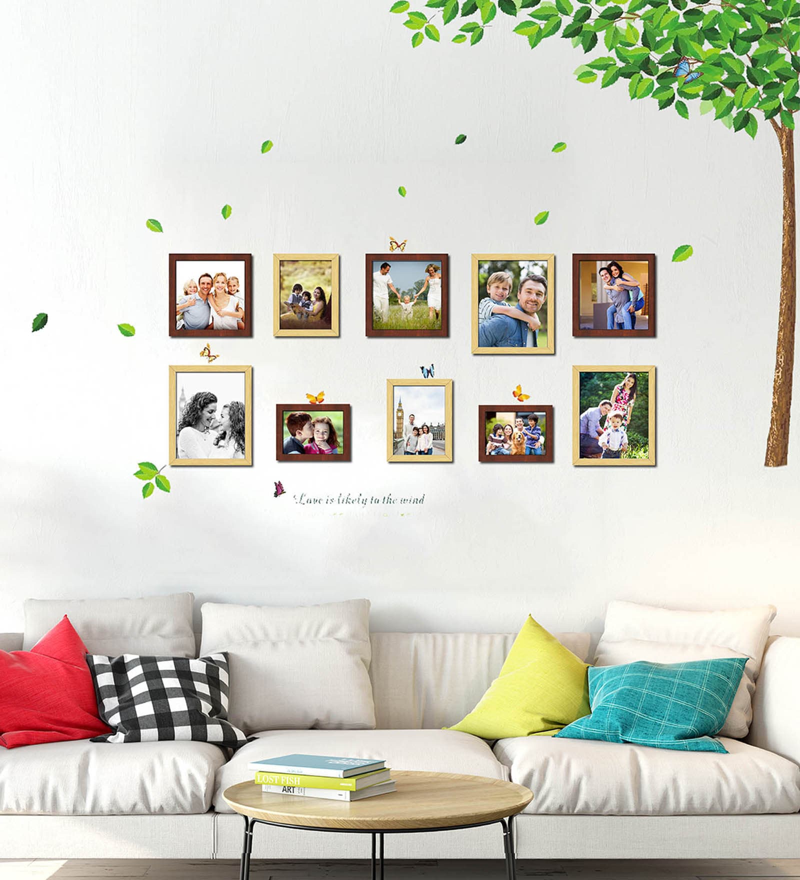 Buy Brown Wood Collage Photo Frames - Set of 8 at 34% OFF by Art Street ...