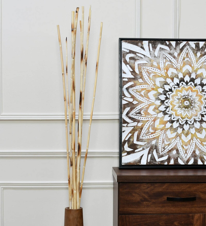 Buy Brown Bamboo Artificial Wicker Stick by @home Online - Artificial ...