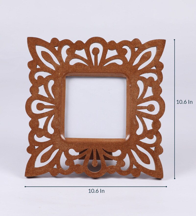 Buy Brown Engineered Wood Decorative Hand Crafted Photo Frame by The ...
