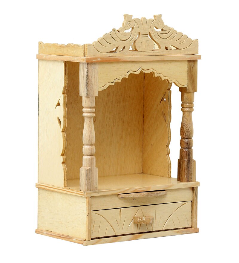 Simple Wooden Mandir Designs For Home - Homemade Ftempo