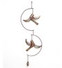 Buy Brown Metal Flying Bird Hanging Chime Wall Art by Accurate at 22% ...