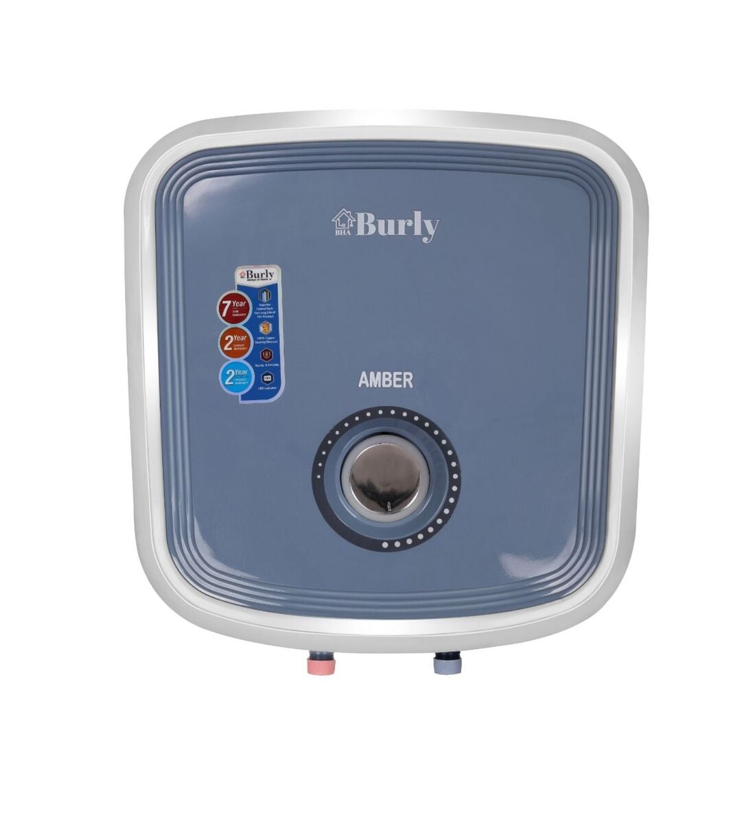 Buy Burly Amber Pro 15 Ltr Water Heater With 5 Star Rating (White ...