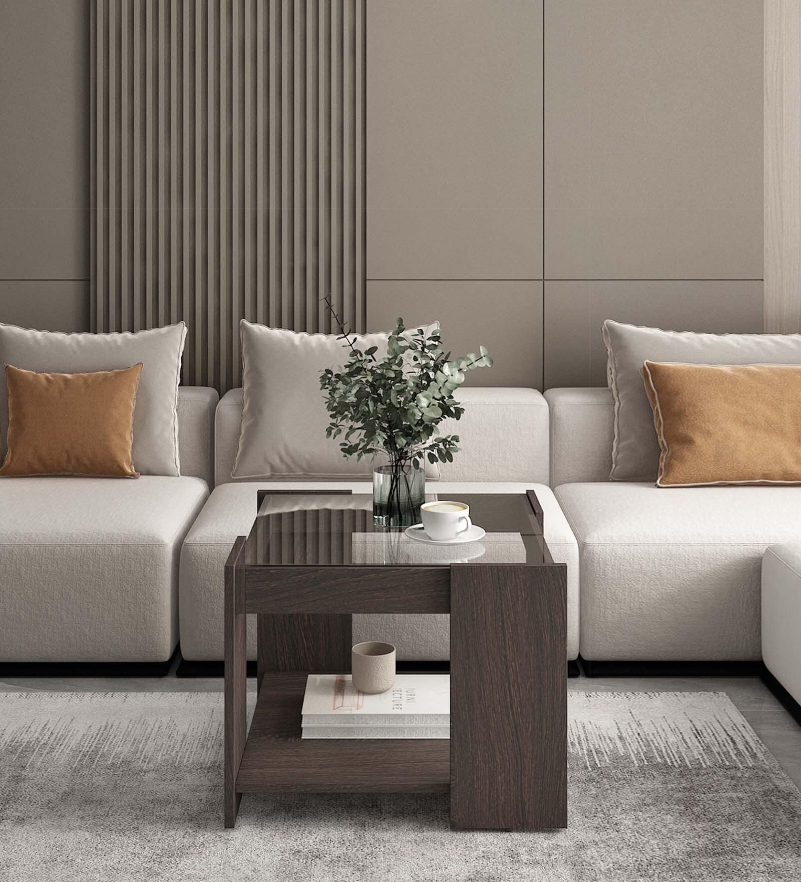 Buy Burline Coffee Table in Flowery Wenge Finish at 21% OFF by Mintwud ...