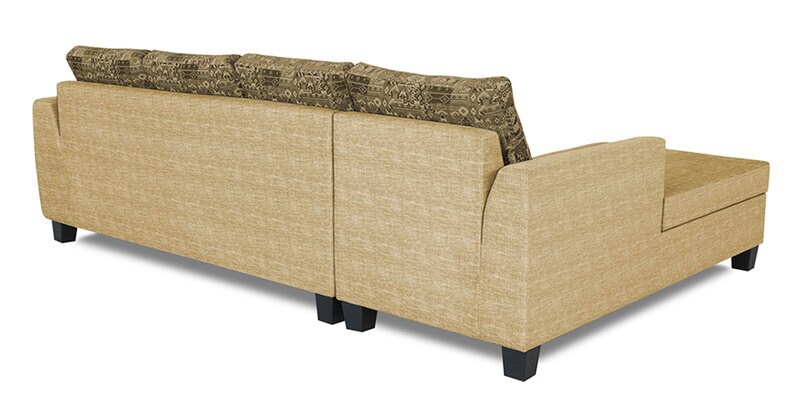 Buy Buster Crafty RHS Sectional 5 Seater Sofa with Center table in ...