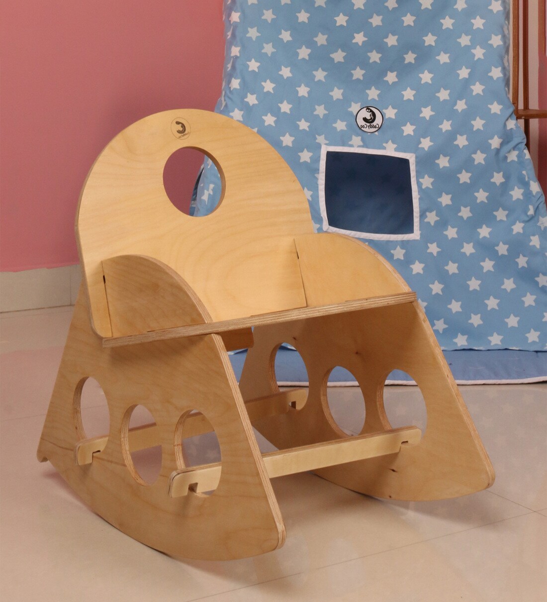 Buy Calm Kids Rockers in Beige finish by Cuddlycoo Online - Testing ...