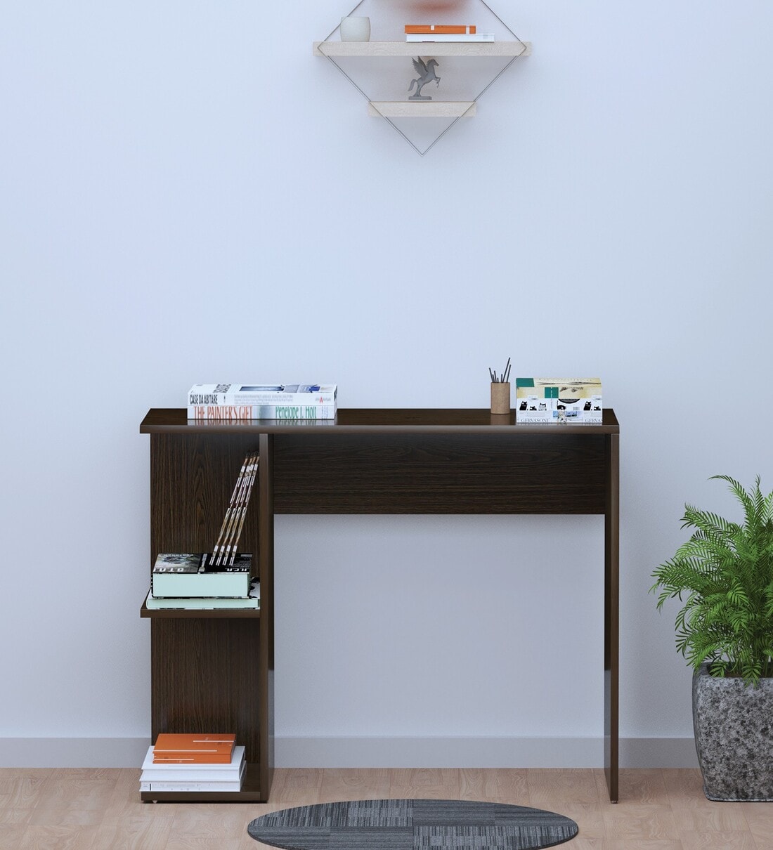 Buy Captivating Study Table in Wenge Finish at 3% OFF by Carbon 14 ...