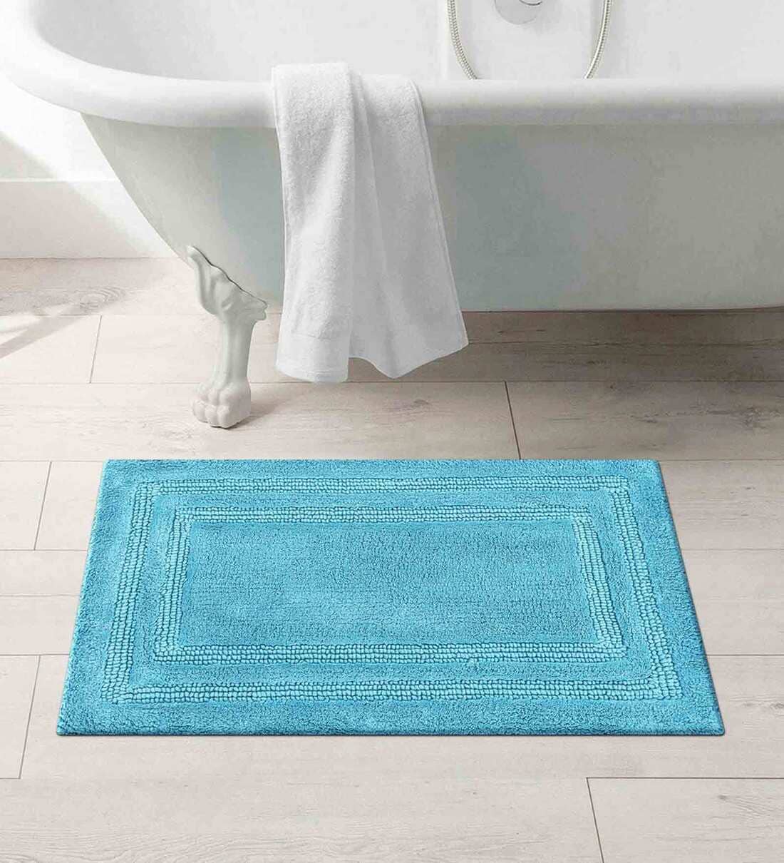 Buy Casanova Bath Mat 40 x W 60 cm in Blue Color by Obsessions at 5% ...