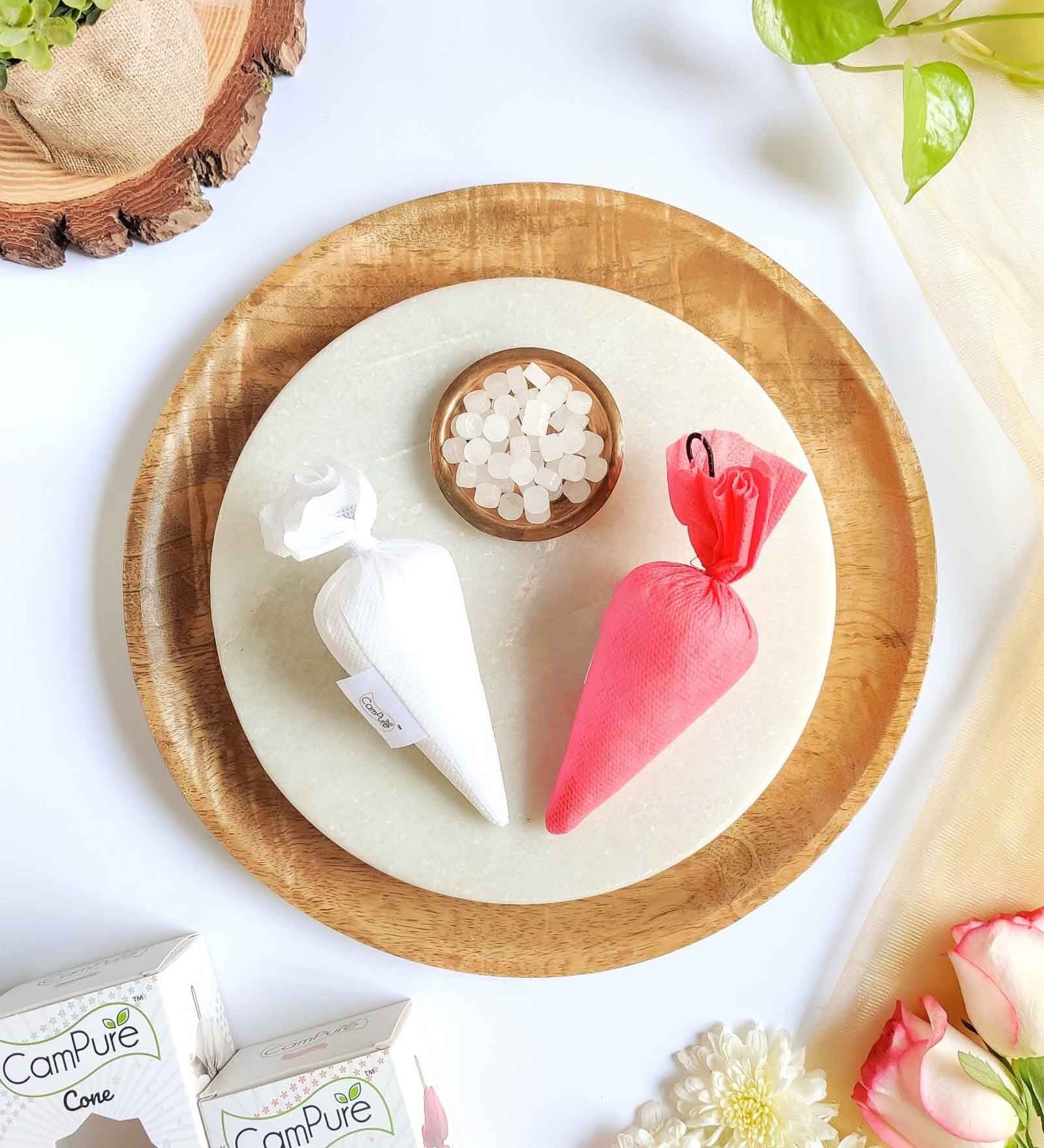 Buy CamPure Bhimseni & Rose (Pack of 2) Cones at 20% OFF by Campure ...