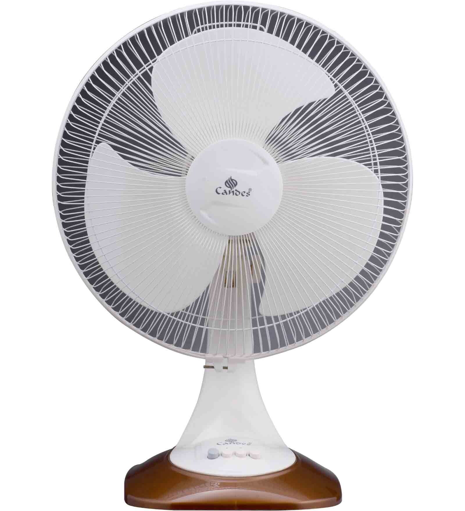 Buy Candes Desker 400mm Table Fan for Cooling Automatic Oscillation ...