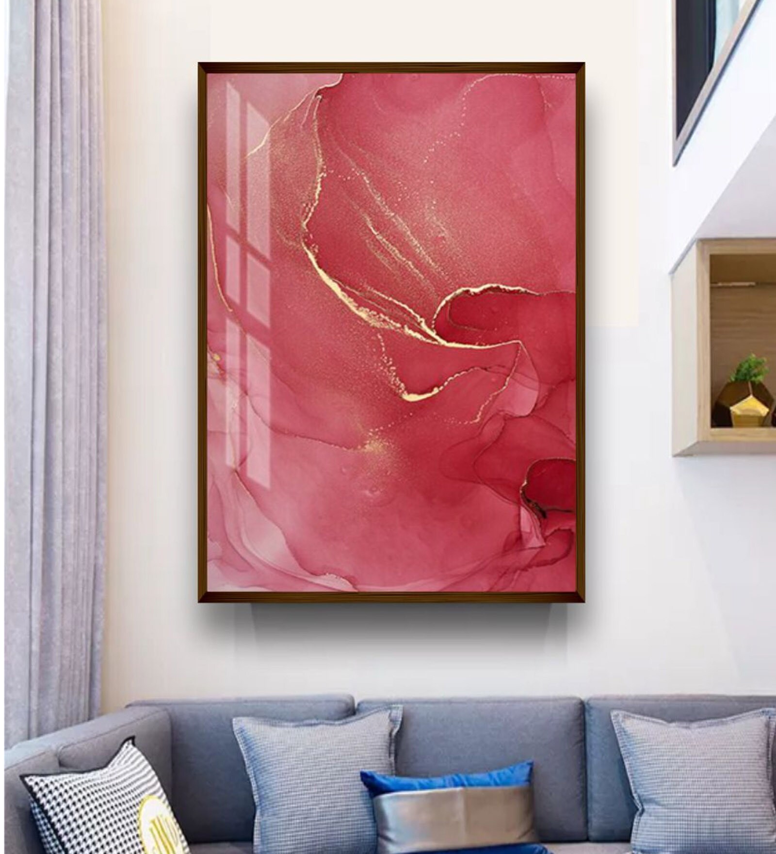 Buy Canvas Framed Stretched UV Digital Art Print at 32% OFF by THE ART ...