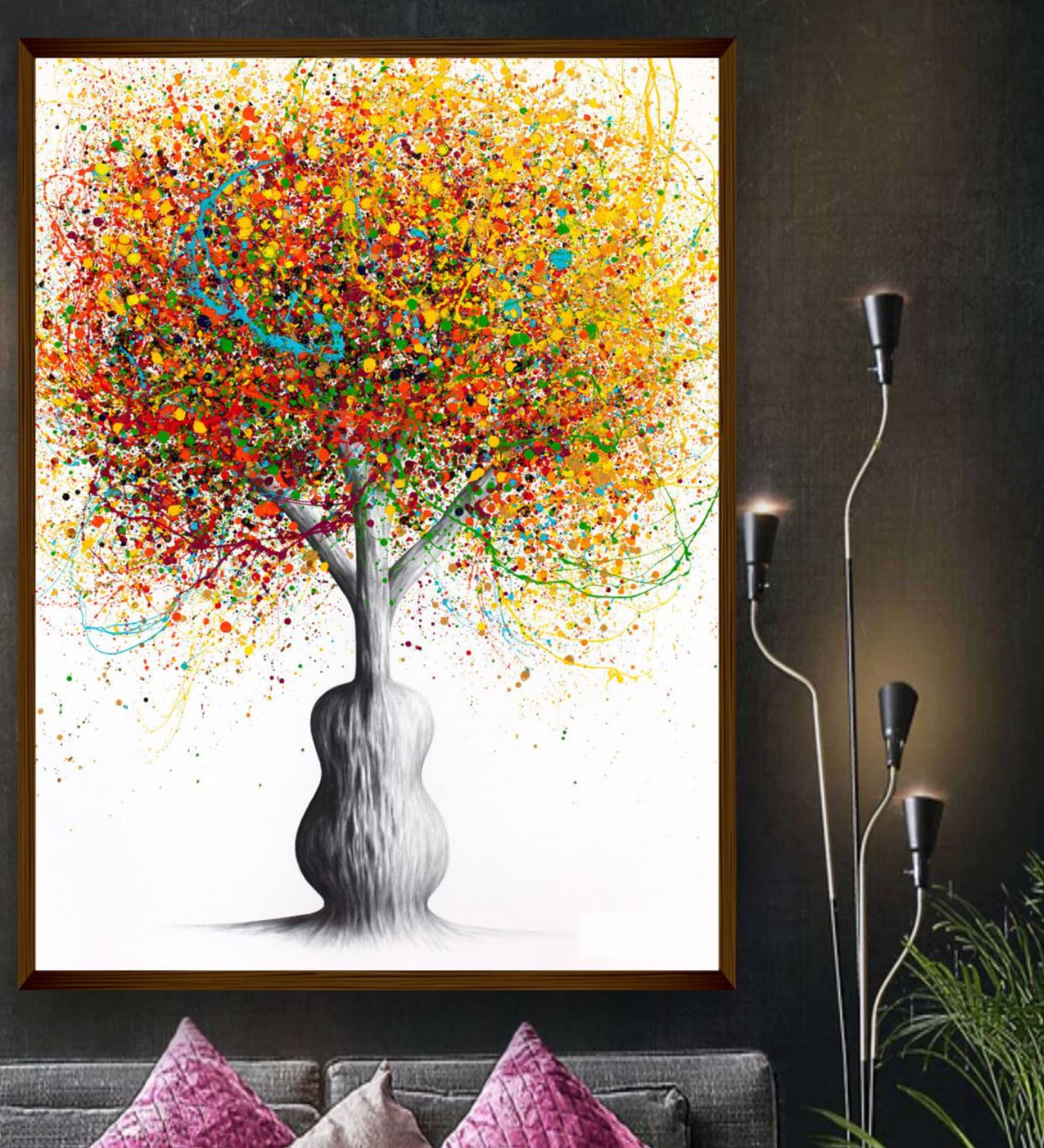 Buy Canvas Framed Stretched UV Digital Art Print at 24% OFF by THE ART ...