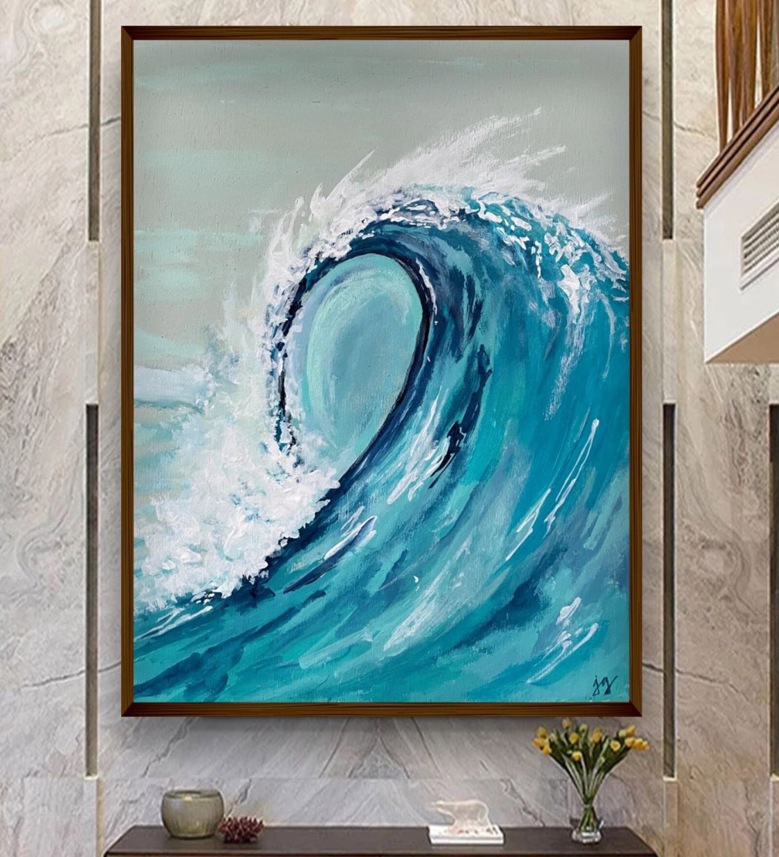 Buy Canvas Framed Stretched UV Digital Art Panels at 32% OFF by THE ART ...