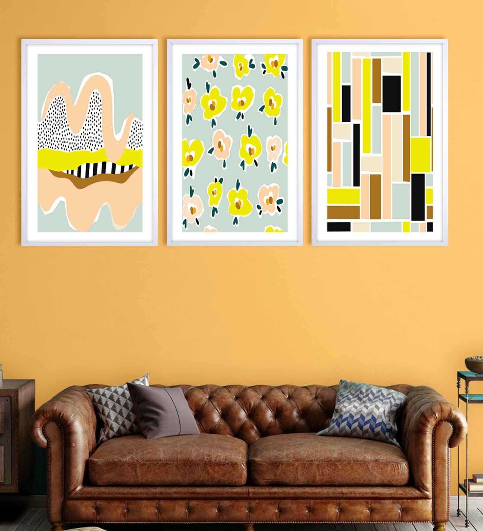 Buy Canvas Printed Abstract Art Print at 24% OFF by 999Store | Pepperfry