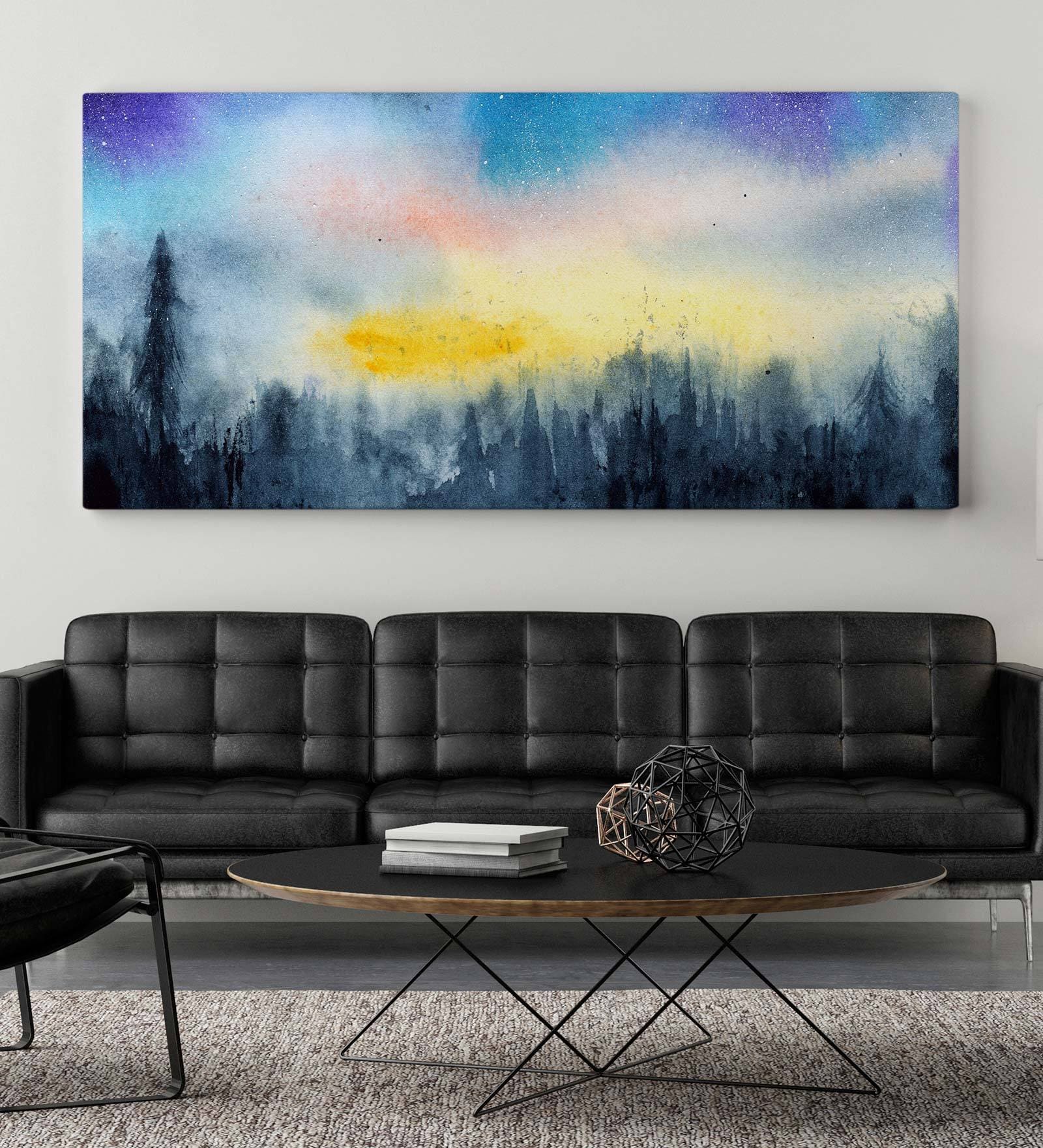 Buy Canvas Without Frame Art Prints In Blue By Mera Wala Print at 11% ...