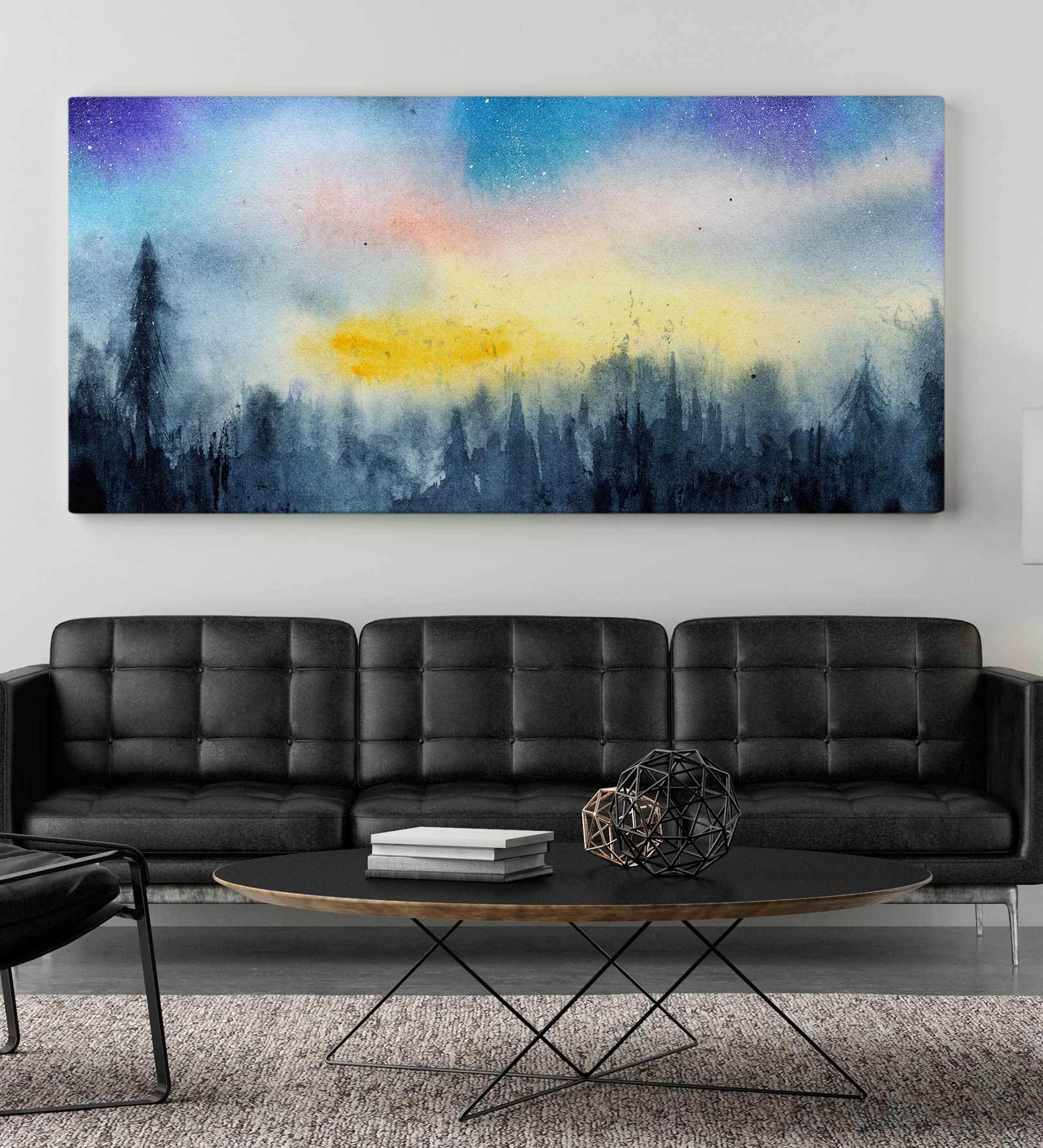 Buy Canvas Without Frame Art Prints In Blue at 16% OFF by Mera wala ...