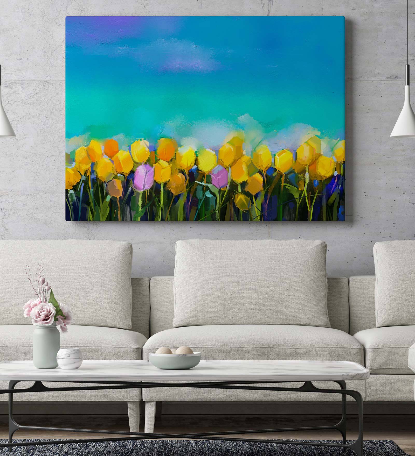 Buy Canvas Without Frame Art Prints In Yellow By Mera Wala Print at 25% ...