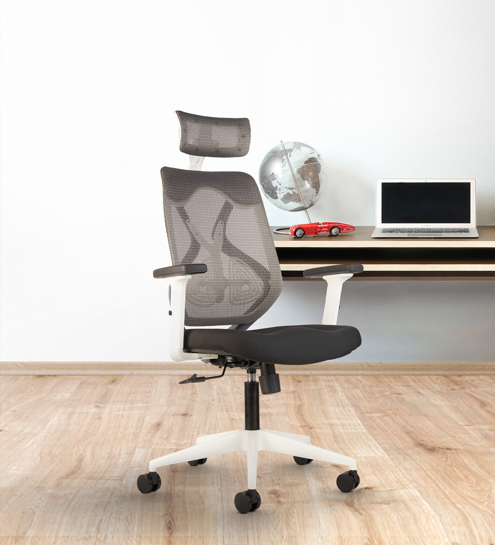 Buy Capree Office Chair In White Finish at 22% OFF by CELLBELL | Pepperfry