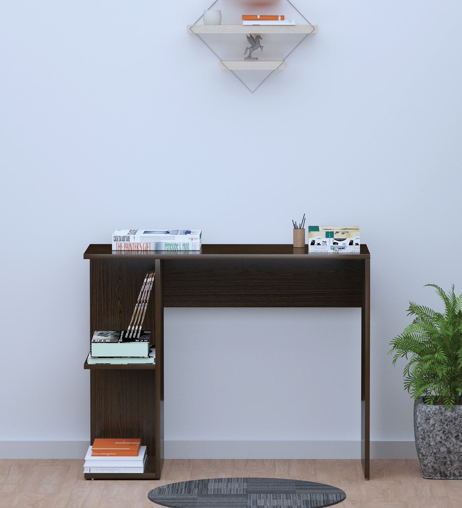 Buy Captivating Study Table in Wenge Finish at 3% OFF by Carbon 14 ...